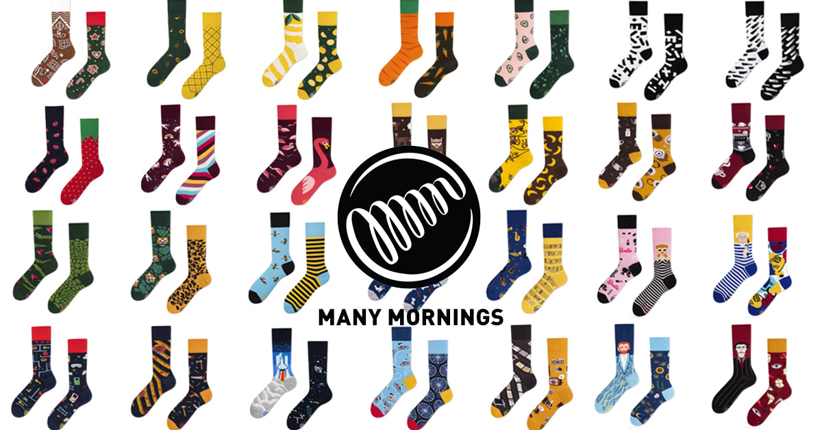 Many Mornings socks in Szputnyik shop!
