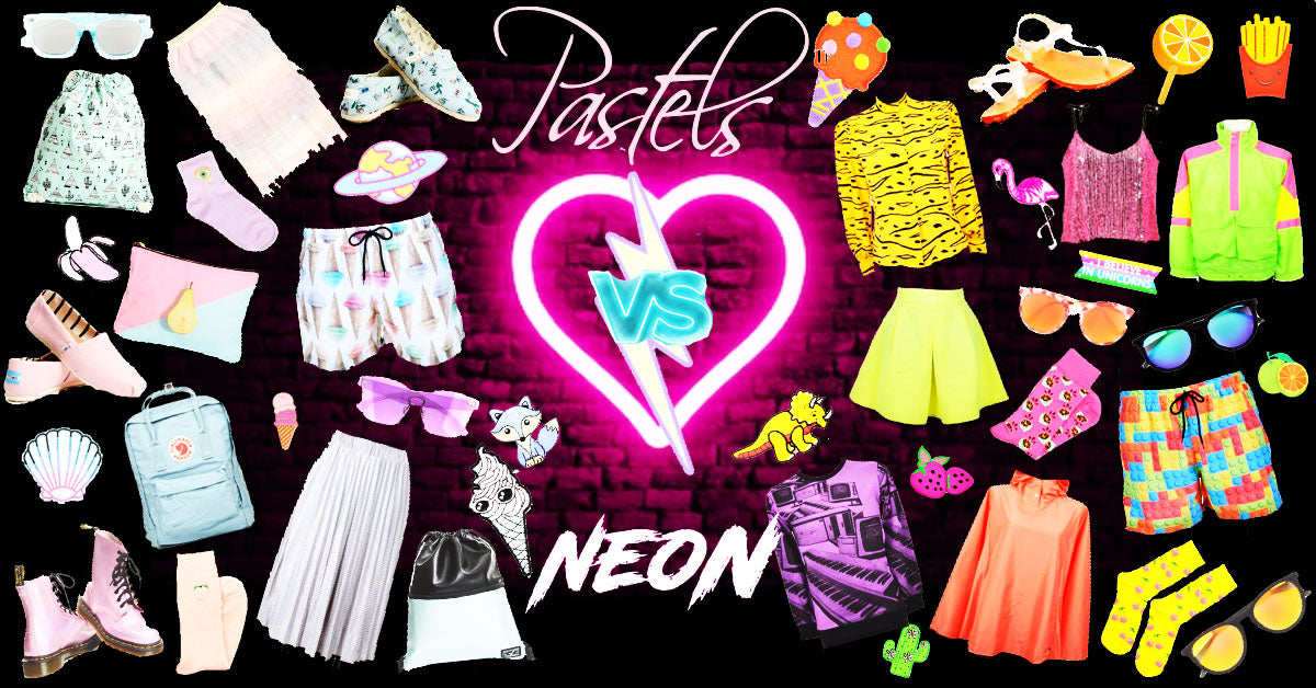 The new trends are conquering: neon vs. pastel? – Szputnyik shop